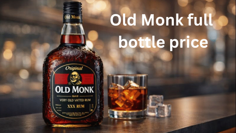 Old Monk Full Bottle Price 2026: State & City-Wise Rate Guide